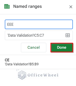 How to Use Data Validation in Google Sheets from Another Sheet