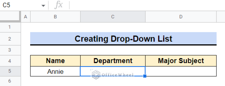 How to Use Data Validation in Google Sheets from Another Sheet