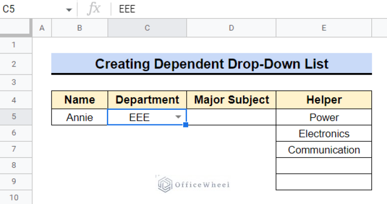 How to Use Data Validation in Google Sheets from Another Sheet