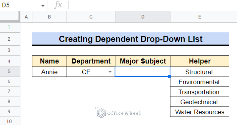 How to Use Data Validation in Google Sheets from Another Sheet