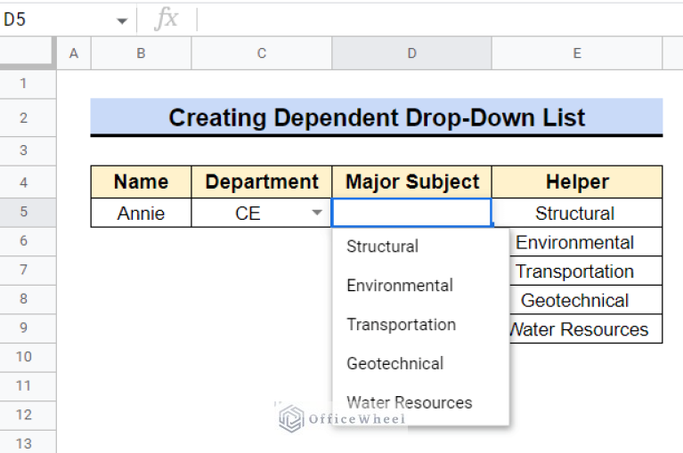 How to Use Data Validation in Google Sheets from Another Sheet
