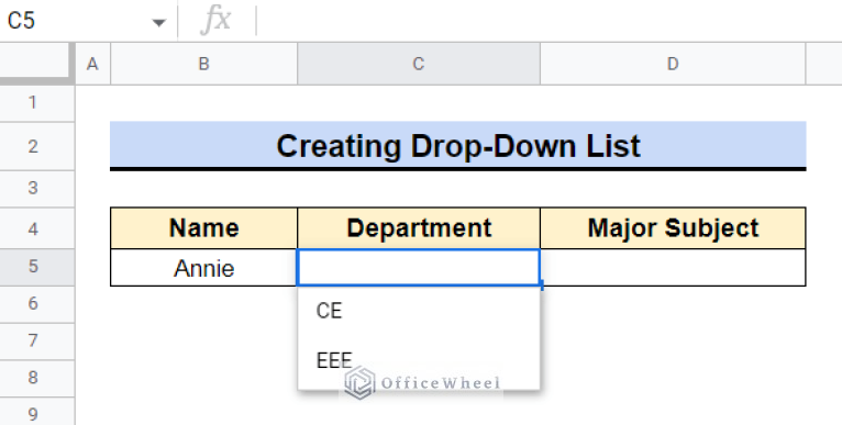 How to Use Data Validation in Google Sheets from Another Sheet