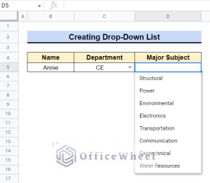How to Use Data Validation in Google Sheets from Another Sheet