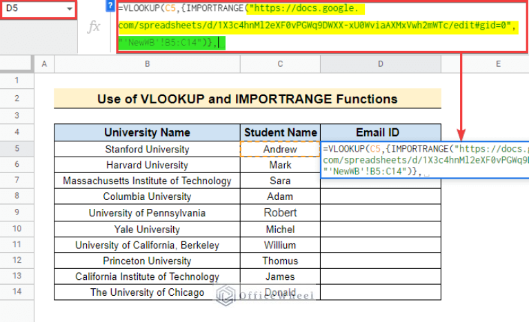How to VLOOKUP from Another Sheet in Google Sheets (2 Ways)