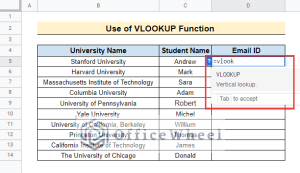 How to VLOOKUP from Another Sheet in Google Sheets (2 Ways)