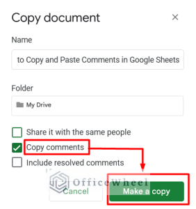 How to Copy and Paste Comments in Google Sheets (2 Tricks)