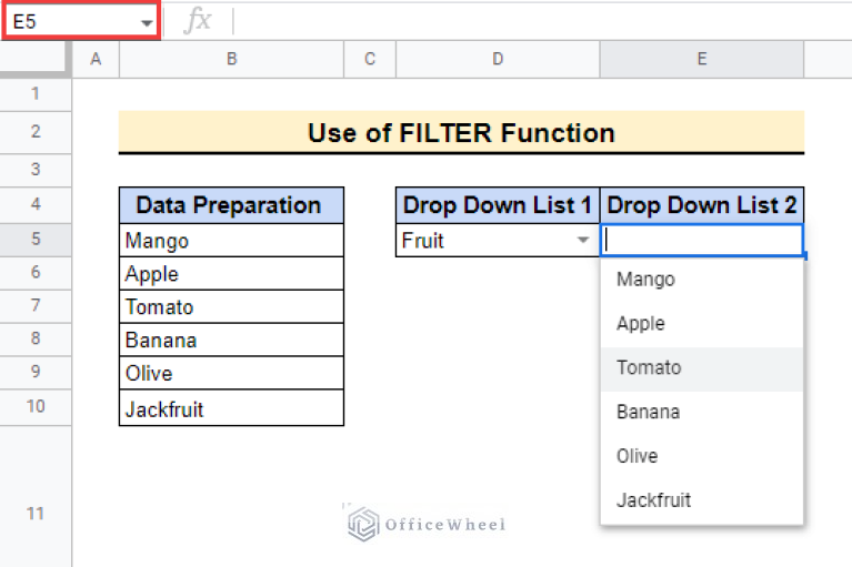  How To Create Conditional Drop Down List In Google Sheets 