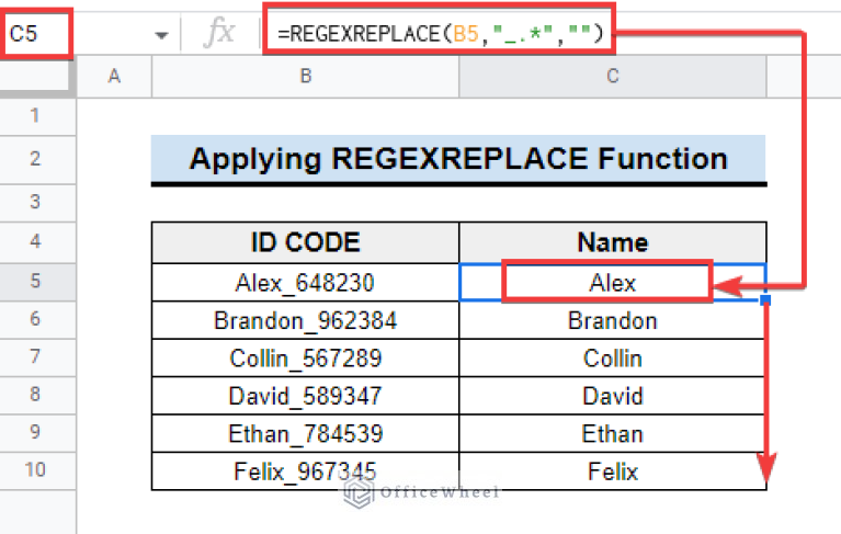 Remove Everything After Character Using Google Sheets Formula