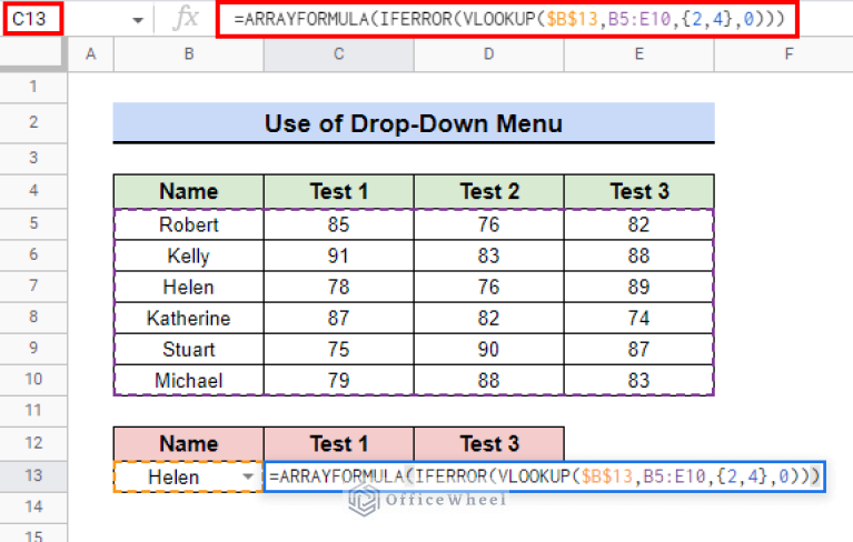 How to Use ARRAYFORMULA with VLOOKUP in Google Sheets