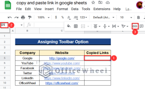 How to Copy and Paste Link in Google Sheets (6 Quick Methods)