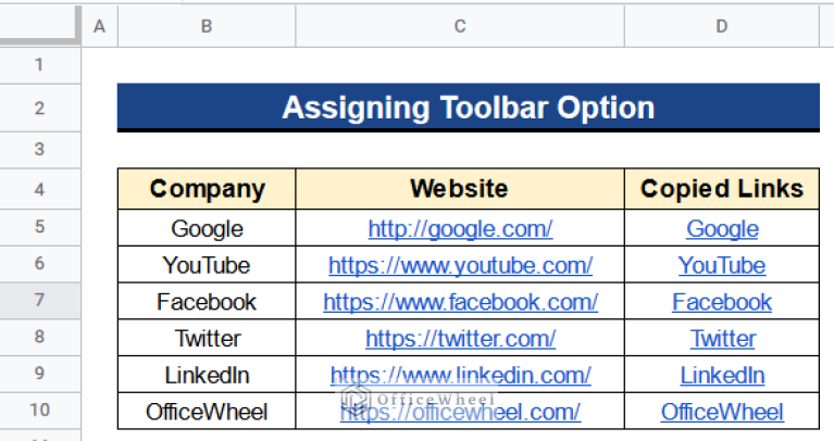 How to Copy and Paste Link in Google Sheets (6 Quick Methods)
