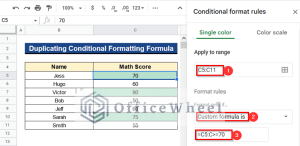 How to Copy Conditional Formatting from One Sheet to Another in Google ...