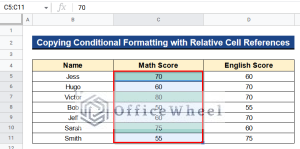 How to Copy Conditional Formatting from One Sheet to Another in Google Sheets