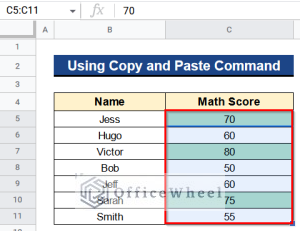 How to Copy Conditional Formatting from One Sheet to Another in Google Sheets