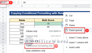 How to Copy Conditional Formatting from One Sheet to Another in Google Sheets