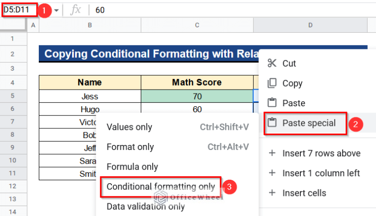 How to Copy Conditional Formatting from One Sheet to Another in Google Sheets