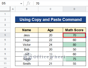 How to Copy Conditional Formatting from One Sheet to Another in Google Sheets