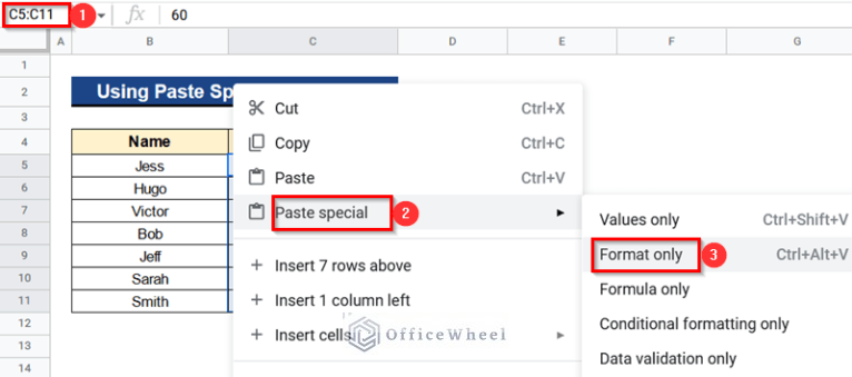 How to Copy Conditional Formatting from One Sheet to Another in Google ...