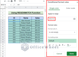 Highlight Row If Cell Contains Text with Conditional Formatting in ...