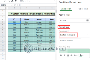 Highlight Row If Cell Contains Text with Conditional Formatting in ...
