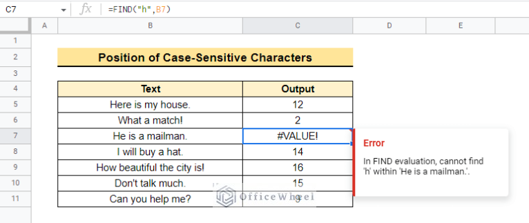 How to Use FIND Function in Google Sheets (5 Useful Examples)