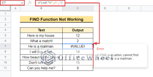How to Use FIND Function in Google Sheets (5 Useful Examples)
