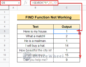 How to Use FIND Function in Google Sheets (5 Useful Examples)