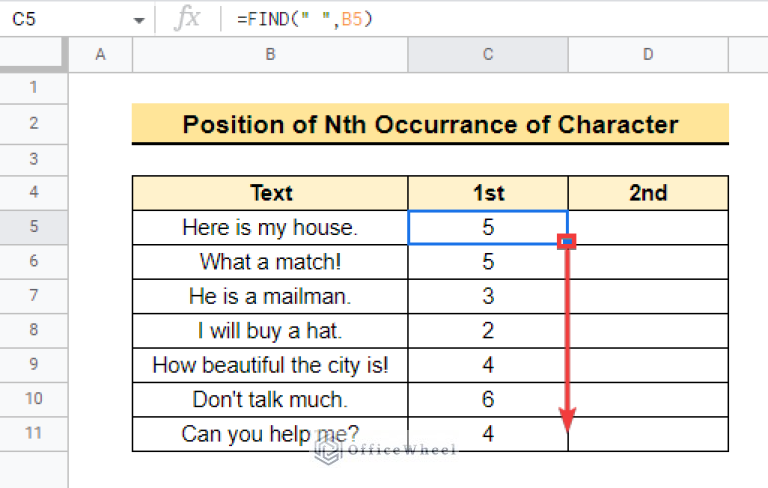 How to Use FIND Function in Google Sheets (5 Useful Examples)