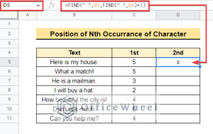 How to Use FIND Function in Google Sheets (5 Useful Examples)