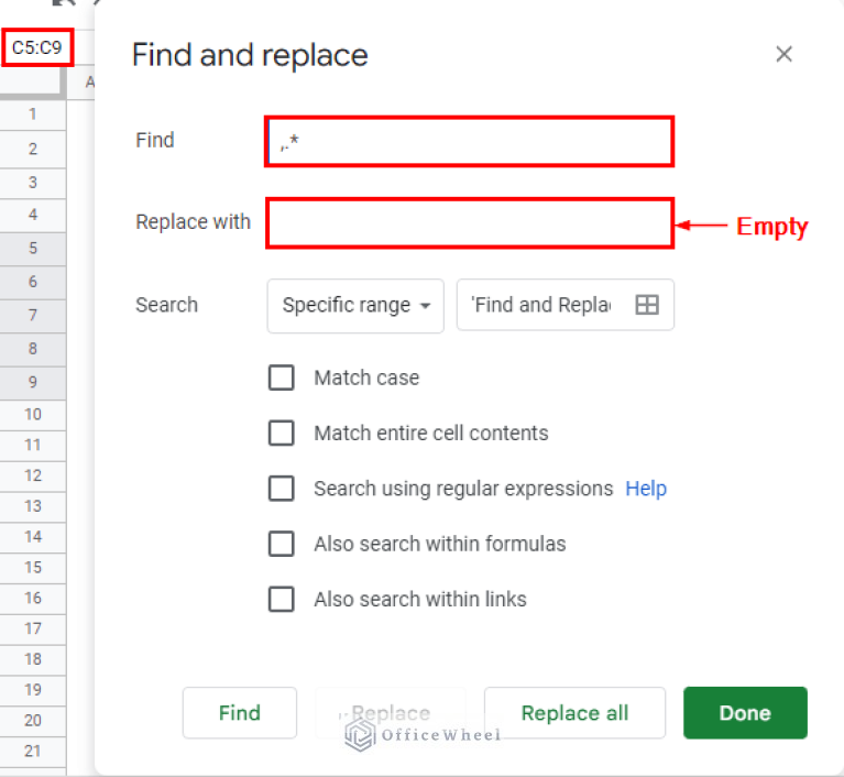 How to Remove Text after Character in Google Sheets (5 Methods) How to Remove Text after Character in Google Sheets (5 Methods)