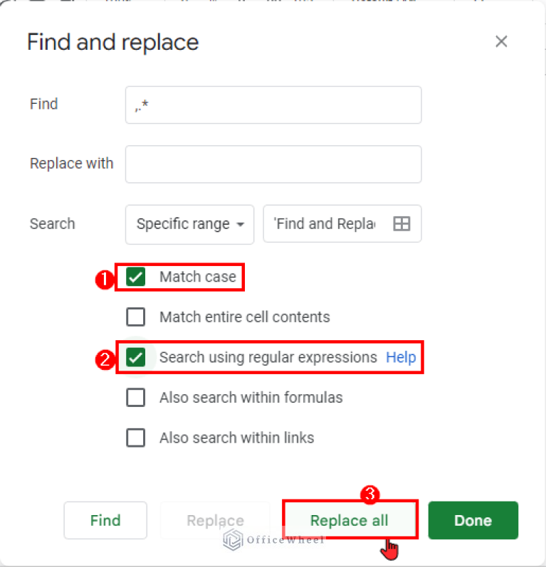 How to Remove Text after Character in Google Sheets (5 Methods)