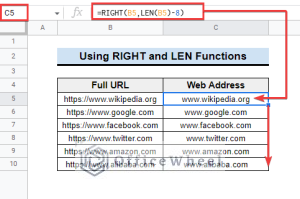 How to Use RIGHT Function in Google Sheets (6 Suitable Examples)