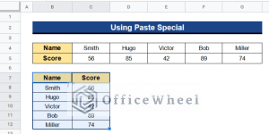 Transpose Multiple Rows into One Column in Google Sheets