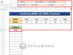 Transpose Multiple Rows into One Column in Google Sheets