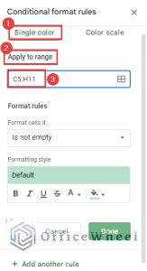 Highlight Lowest Value in Row in Google Sheets (2 Easy Ways)