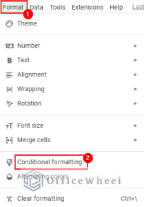 How to Highlight Highest Value in Row in Google Sheets (2 Ways)