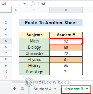 How to Copy and Paste Conditional Formatting in Google Sheets