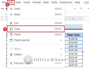 How to Copy and Paste Multiple Cells in Google Sheets (4 Ways)