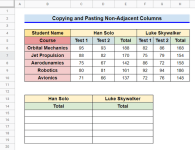 How to Copy and Paste Multiple Columns in Google Sheets