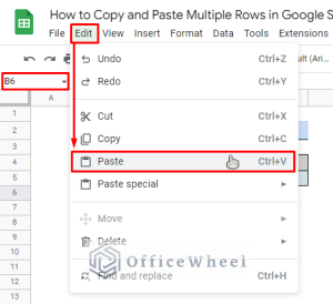 How to Copy and Paste Multiple Rows in Google Sheets (2 Ways)