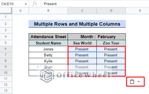 How to Copy and Paste Multiple Rows in Google Sheets (2 Ways)