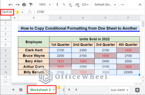How to Copy Conditional Formatting to Other Cells in Google Sheets