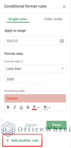 How to Copy Conditional Formatting to Other Cells in Google Sheets