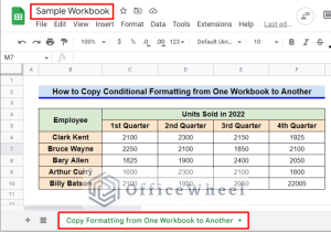 How to Copy Conditional Formatting to Other Cells in Google Sheets