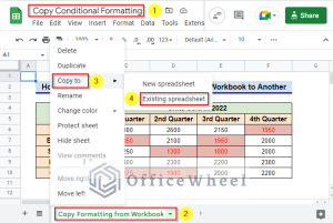 How to Copy Conditional Formatting to Other Cells in Google Sheets