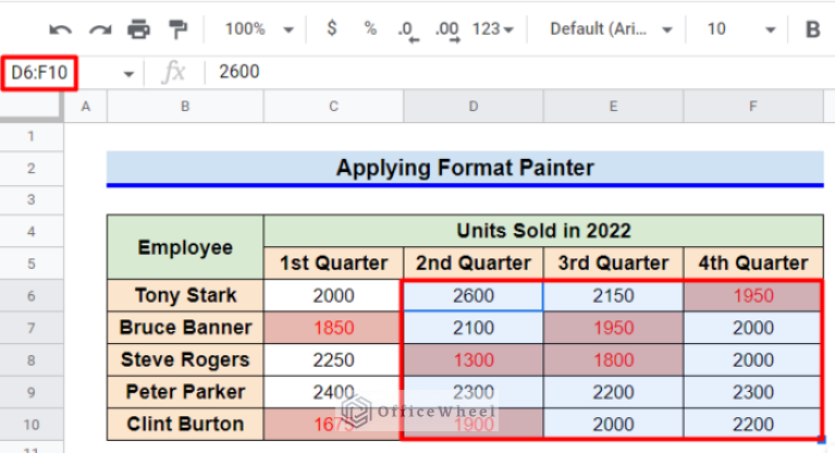 How to Copy Conditional Formatting to Other Cells in Google Sheets