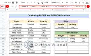 How to Create a Search Box in Google Sheets (4 Easy Methods)