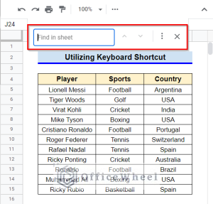 How to Create a Search Box in Google Sheets (4 Easy Methods)