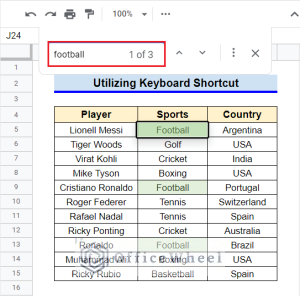 How to Create a Search Box in Google Sheets (4 Easy Methods)