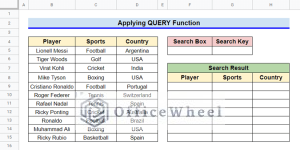 How to Create a Search Box in Google Sheets (4 Easy Methods)